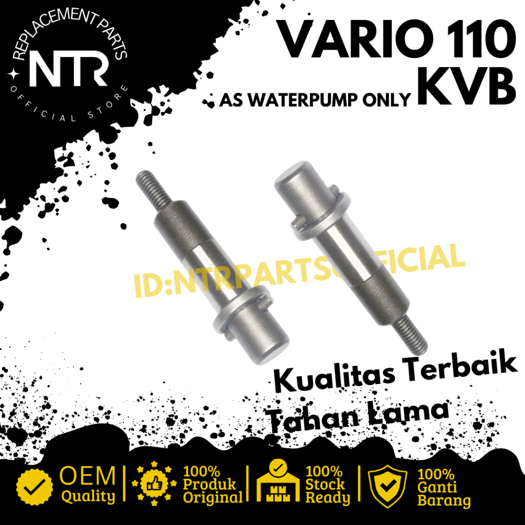 Jual As Shaft Waterpump Water pump Only Vario 110 Techno KVB | Shopee ...
