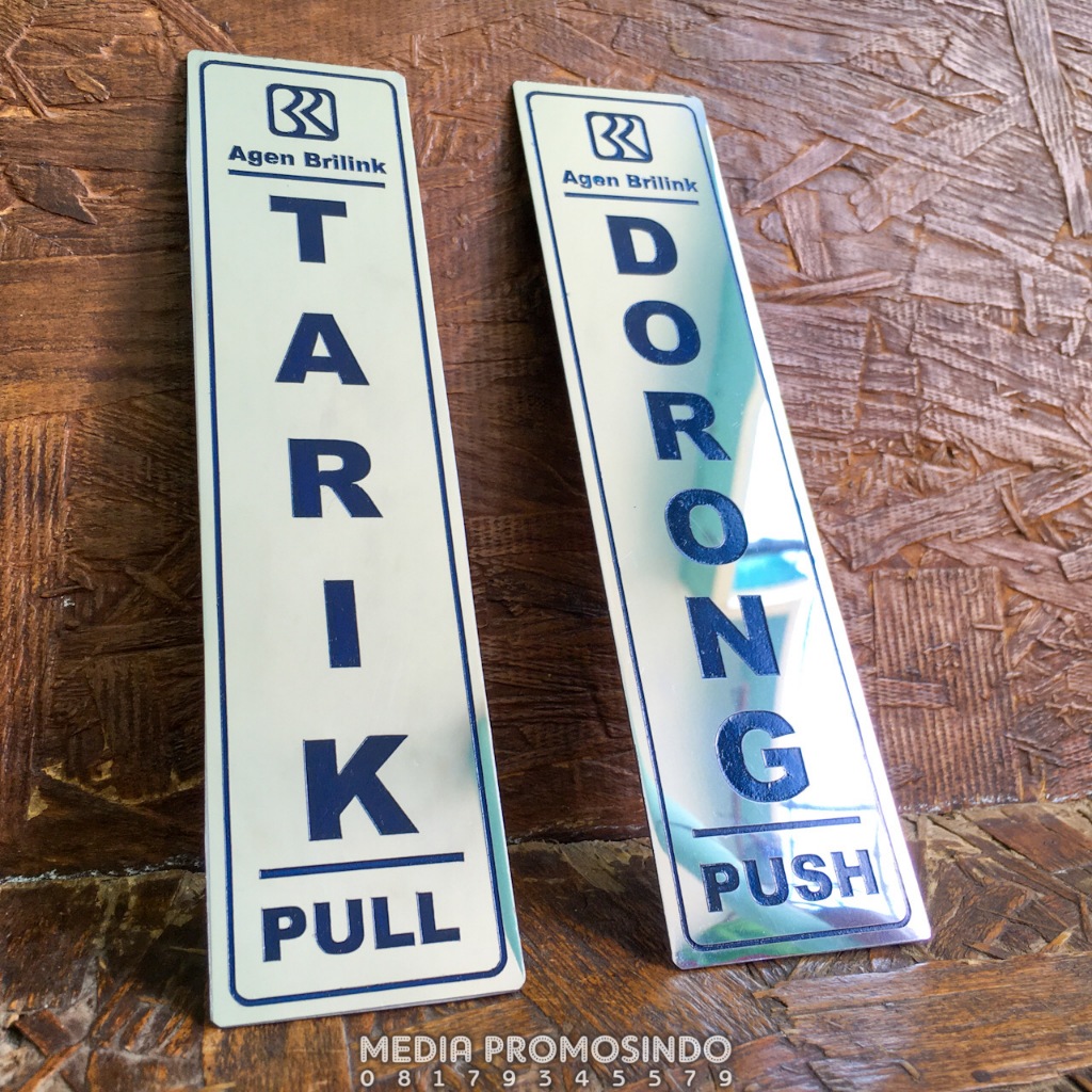 Jual Plat Pintu Tarik & Dorong Order Khusus | Shopee Indonesia