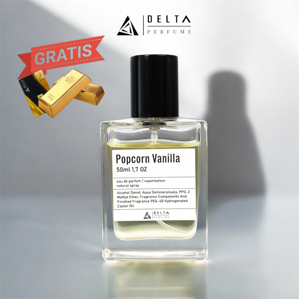 Jual Delta Perfume Official - Popcorn Vanilla | Shopee Indonesia