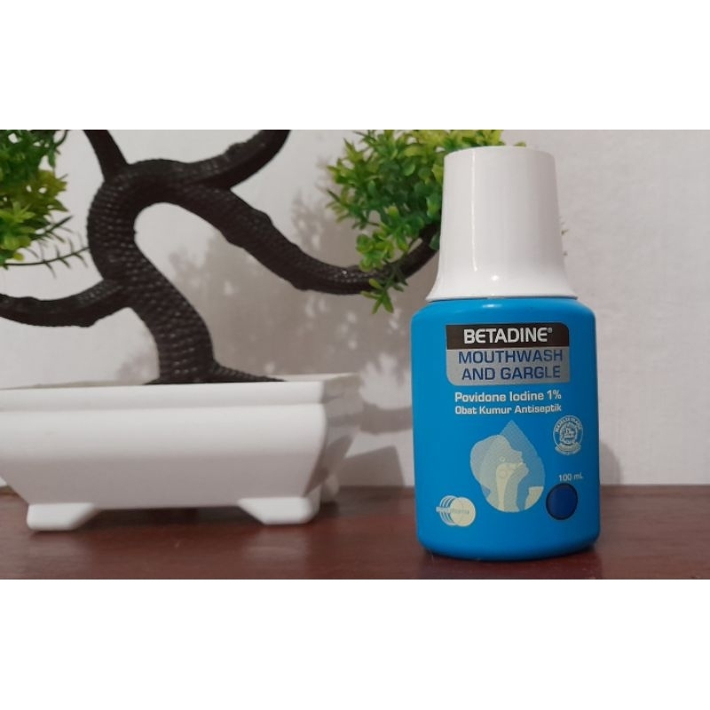 Jual Betadine Mouthwash and Gargle, Obat Kumur Antiseptik 100 ml | Shopee Indonesia
