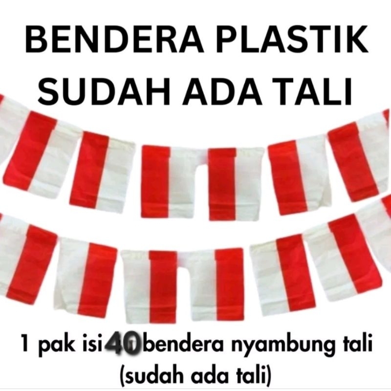Jual Bendera Plastik Merah Putih | Bendera Plastik Indonesia Bendera ...