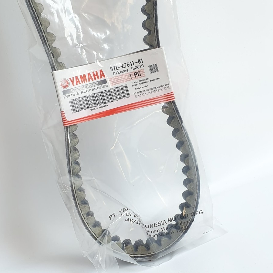 Jual V-belt Vanbelt Yamaha Mio Sporty Smile Soul, Fino Karbu 5TL-E7641-01 | Shopee Indonesia