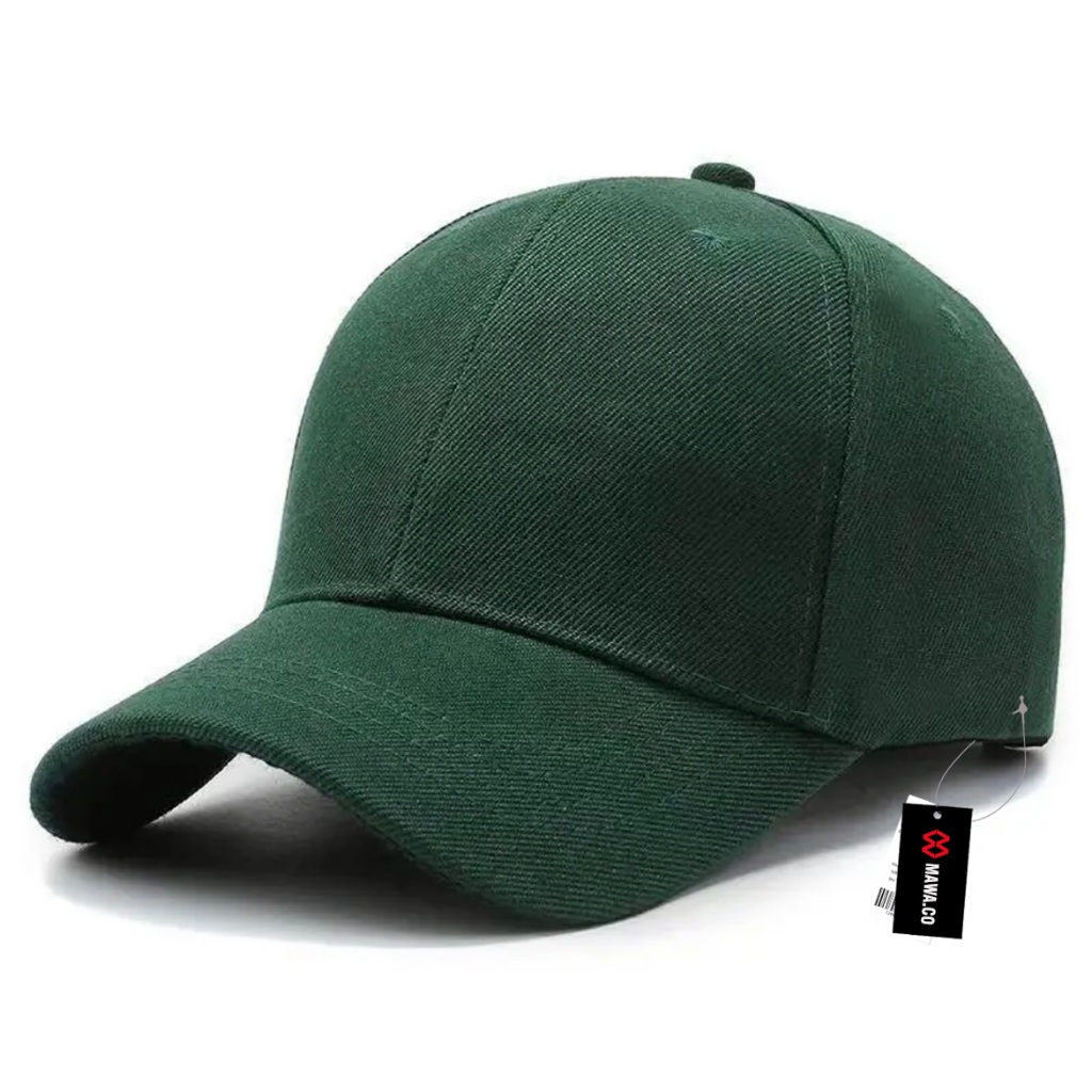 Jual Mawa.co - Topi Baseball Cap Polos Hijau Botol Unisex | Shopee ...