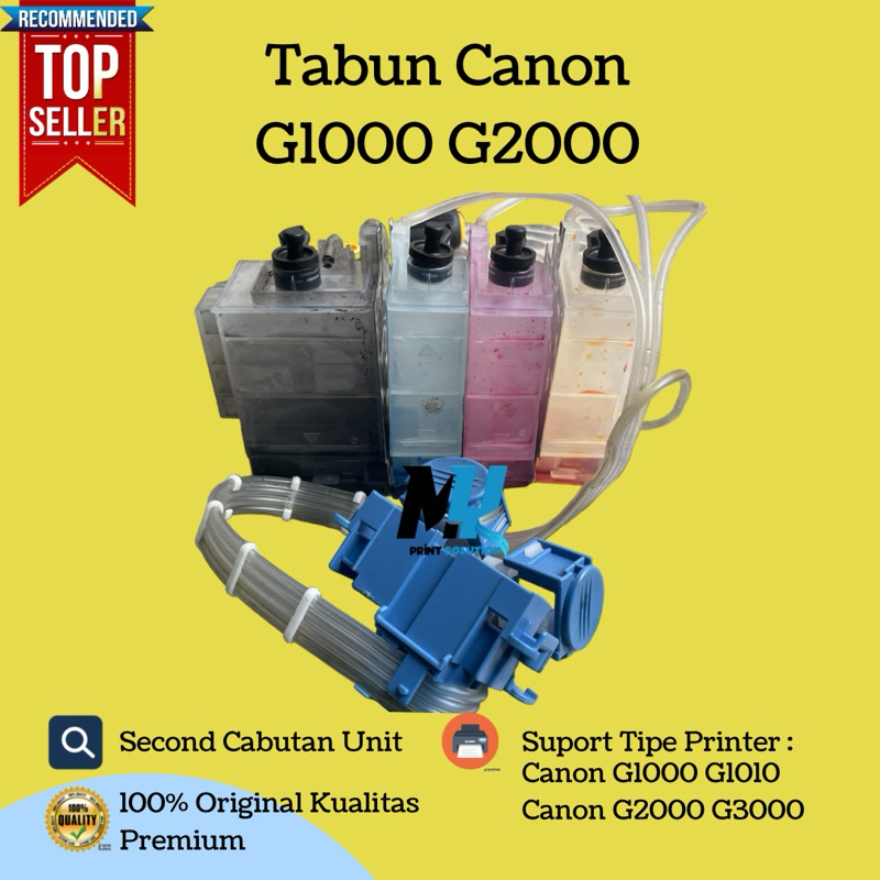 Jual Tabung Tinta Printer Canon Canon G1000 Canon G1010 Canon G2000 ...