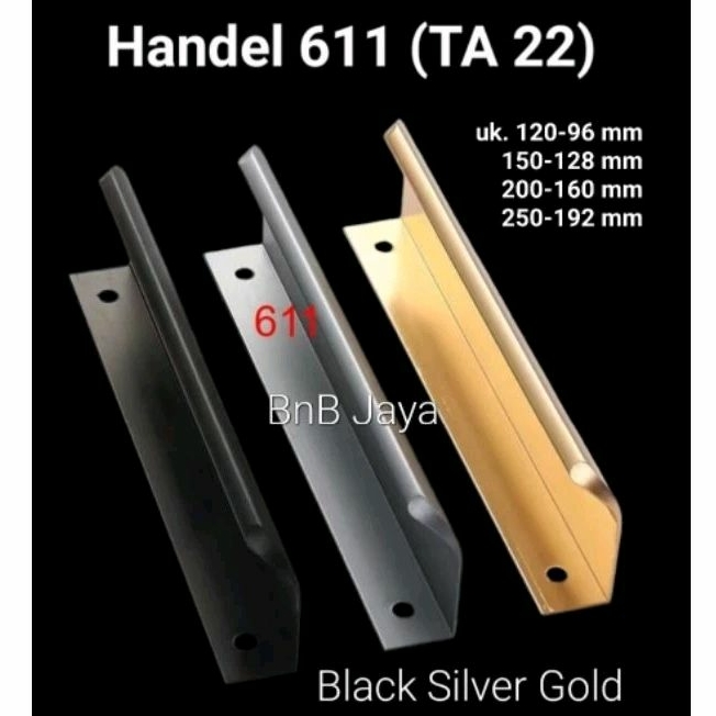 Jual Handel TA-22 GOLD Uk. 120-96, 150-128, 200-160, 250-192 mm Tarikan ...