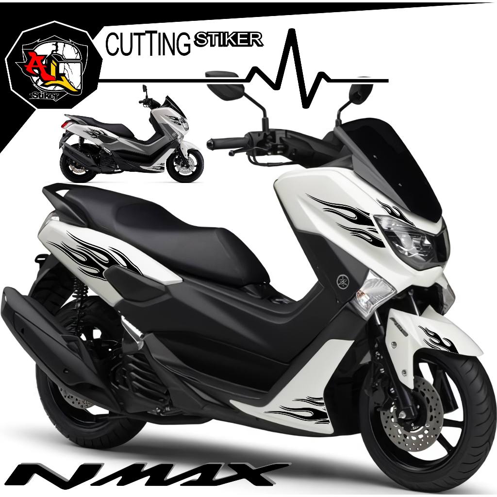 Jual STICKER CUTTING NMAX OLD/SC.598/STRIPING NMAX API/STIKER API ...