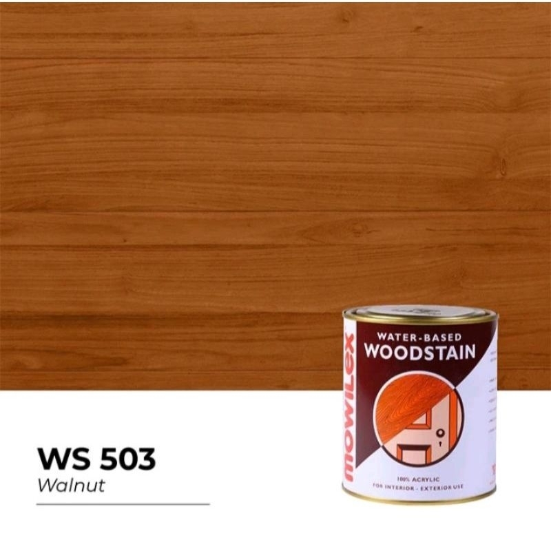 Jual Mowilex Woodstain Plitur Kayu Water Based | Plitur Campuran Air 1 ...