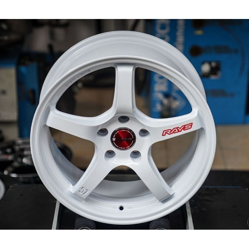 Jual velg mobil ring 17 RAYS 57 LEBAR 7,5 velg racing mobil R17 Ertiga Xl7 Juke Innova Reborn ...