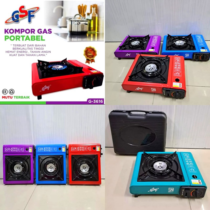 Jual Kompor Gas Progas 1 Tungku Portable 2 in 1 / Kompor Gas Portable ...