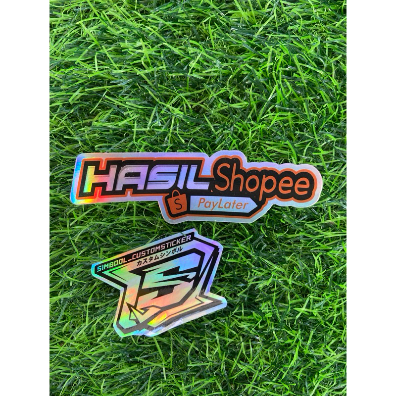 Jual HASIL SHOPEE PAYLATER STIKER ASMARA KACAU PELAN STIKER TOKO ...