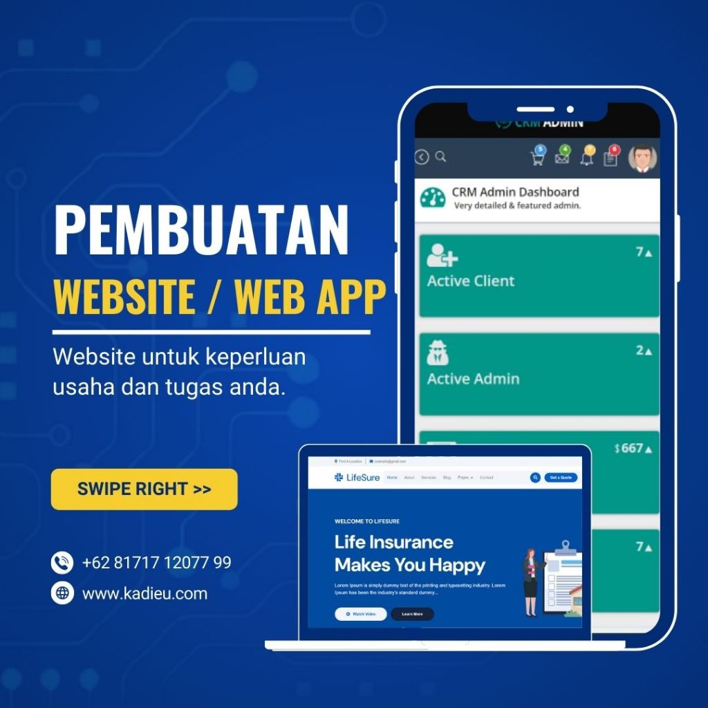 Jual Pembuatan Website CRM HRIS WMS | Shopee Indonesia