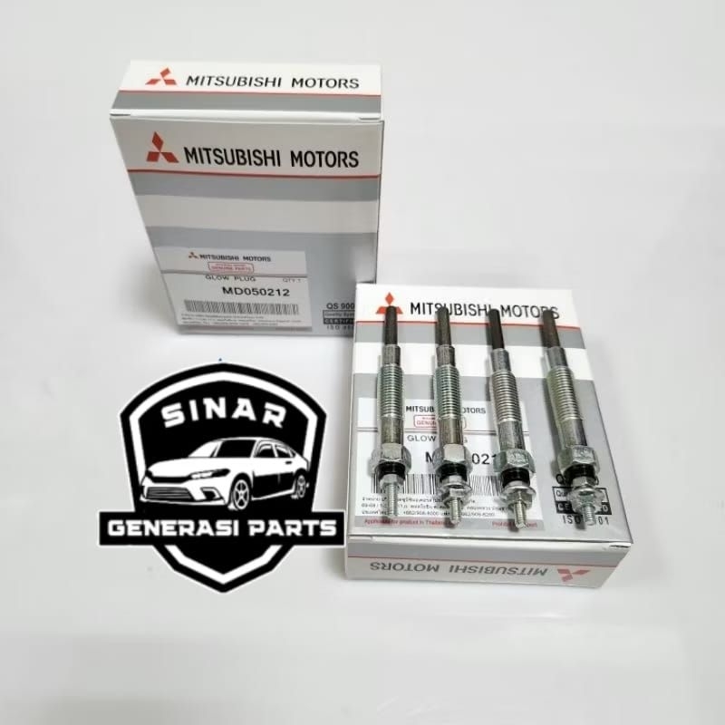 Jual BUSI PEMANAS GLOW PLUG L300 DIESEL 12V KUDA DIESEL L038 L039 L200 ...