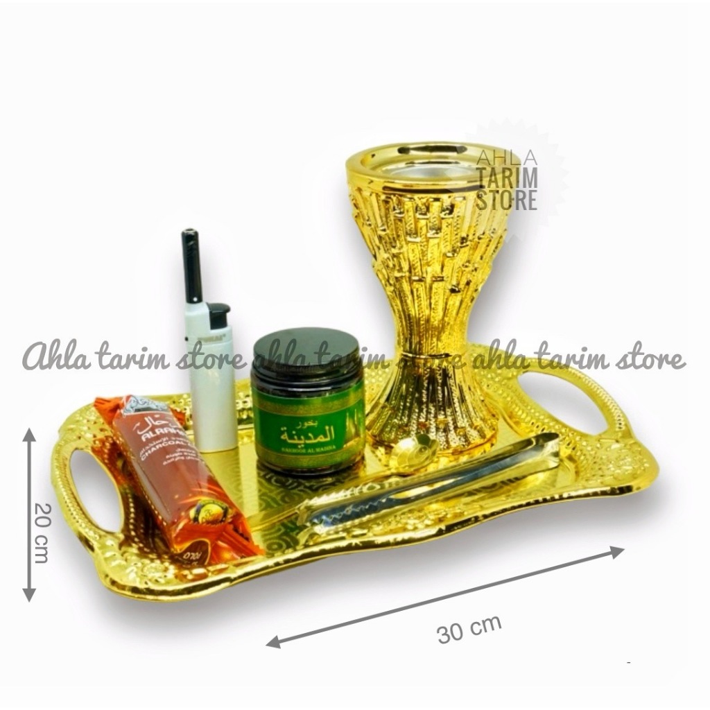 Jual Paket Buhur Premium Bukhur Arab Lengkap 7 in 1 Set Paket Dupa Arab ...