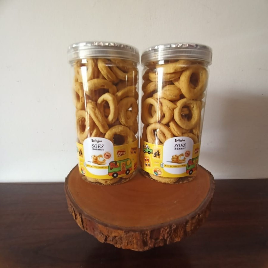 Jual Springlee Soes Kornet Mini Jastip Snack Bandung 100 gr | Shopee ...