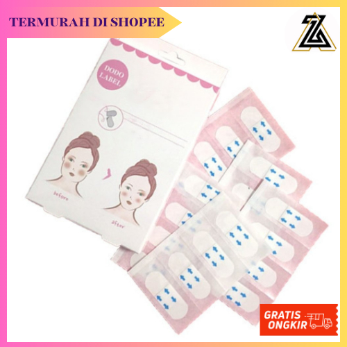 Jual DODO LABEL FACE LIFT TAPE FOR V SHAPE / STIKER PENIRUS WAJAH ISI 40 PCS / DODO LABEL ...