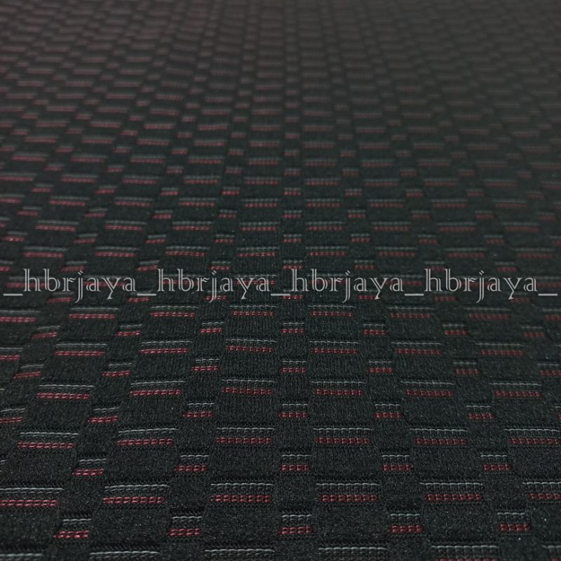 Jual Bahan Kain Jok Mobil Ori Fabric Kode Hitam Motif A2 Avan Za ...