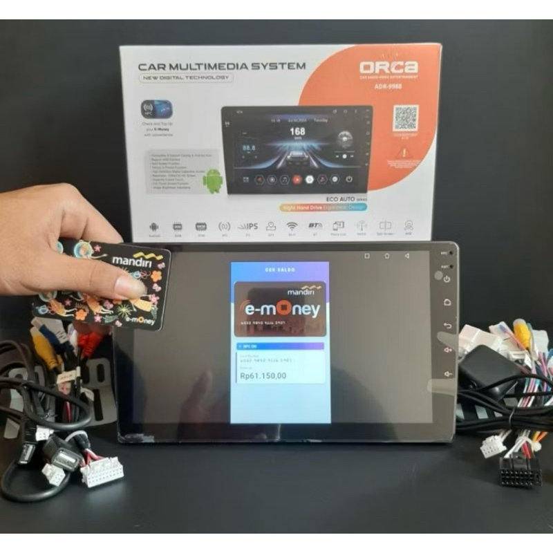 Jual Head unit Android orca NFC 10inch ram 2/64GB ORCA ECO AUTO NFC ...