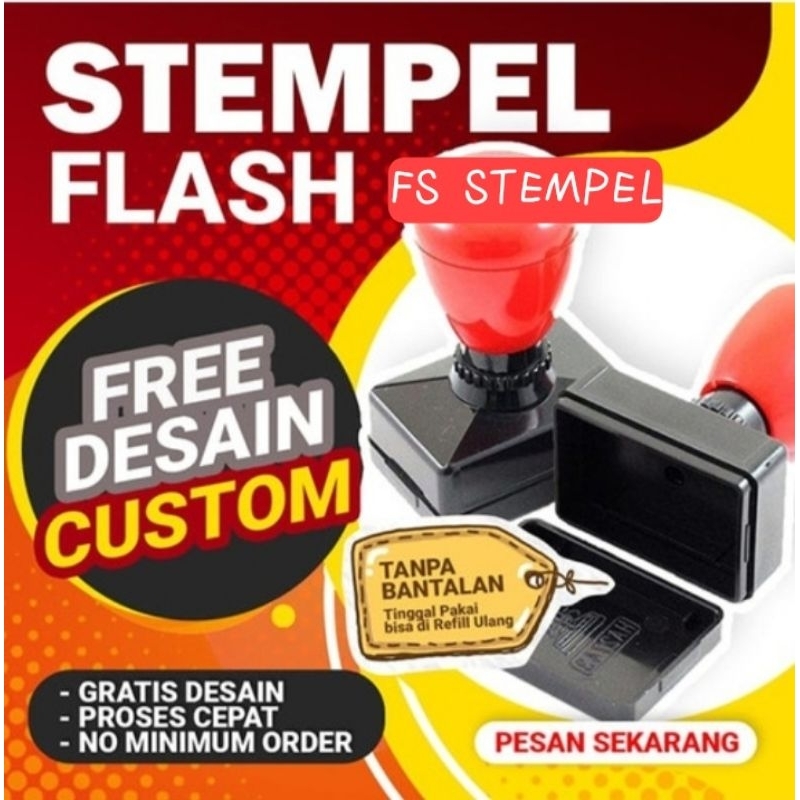 Jual stempel custom,stempel nama,stempel toko | Shopee Indonesia