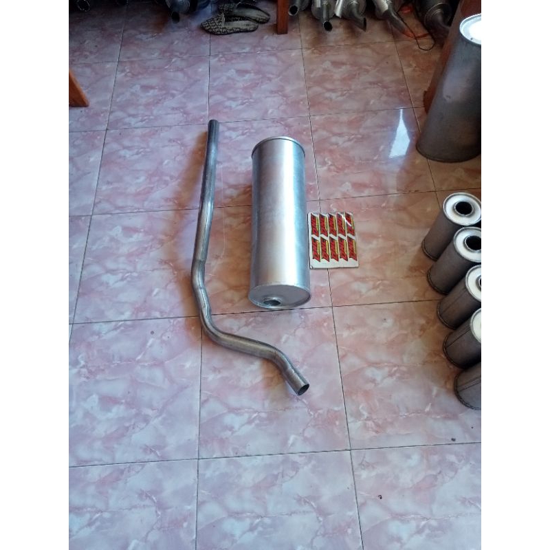 Jual Satu Paket Tabung Standar Knalpot Dan Pipa Bagian Belakang Mobil ...