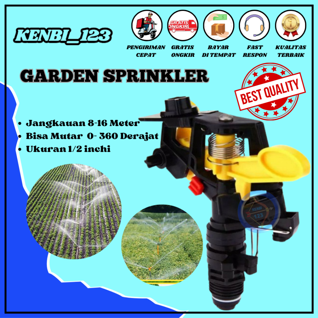 Jual Sprinkler Pertanian Sprinkler Taman Alat Sistem Irigasi Model Bisa ...