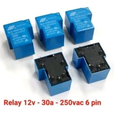 Jual relay 12v 30a 6 pin | Shopee Indonesia