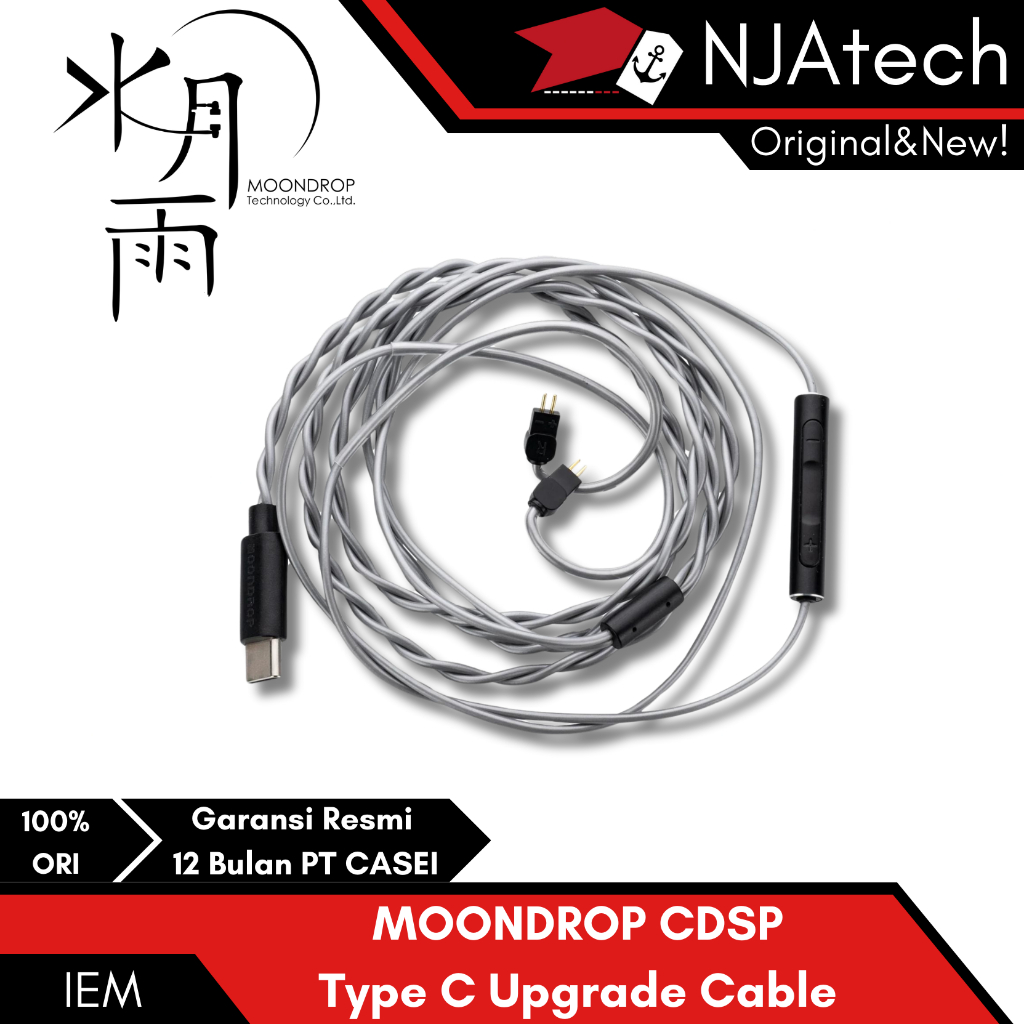 Jual Moondrop CDSP Type C Upgrade Cable For In Ear Earphone With ...