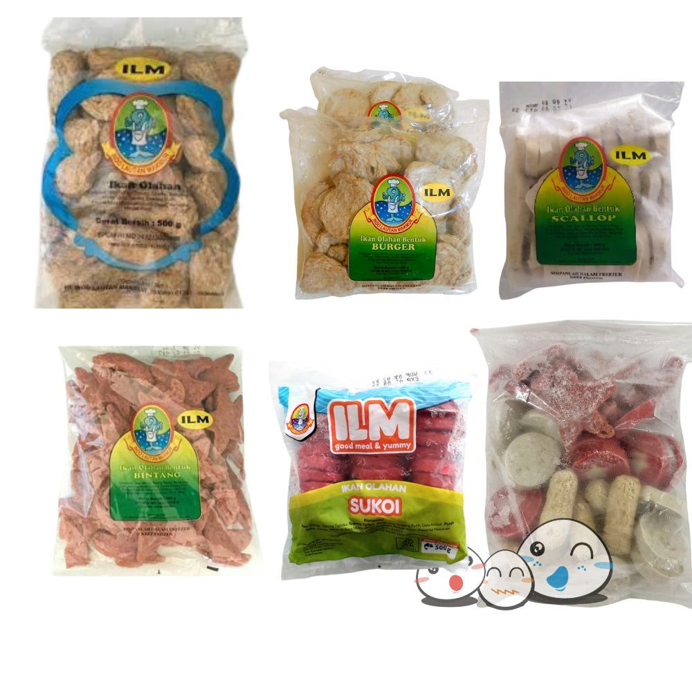 Jual Tempura ILM Aneka Bentuk Tempura Scallop Bintang Sukoi Gepeng Mix ...