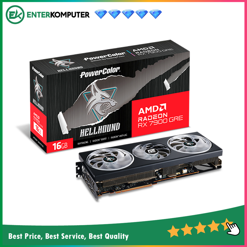 Jual PowerColor Radeon RX 7900 GRE 16GB GDDR6 Hellhound | Shopee Indonesia
