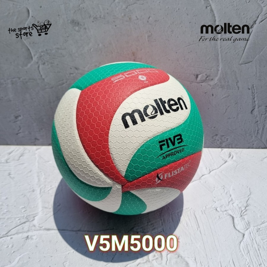 Jual Bola Voli Molten V5M5000 – Volleyball PBVSI FIVB Approved | Shopee ...