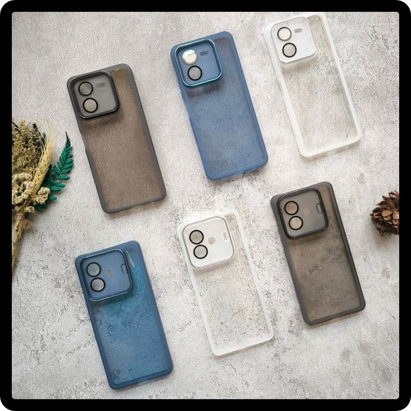 Jual Casing Iqoo Z9 Z9x 5G Casing Dual Tone Candy Colour Premium Ring ...