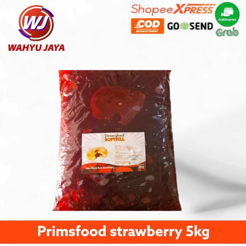 Jual primsfood selai strawberry 5kg | Shopee Indonesia