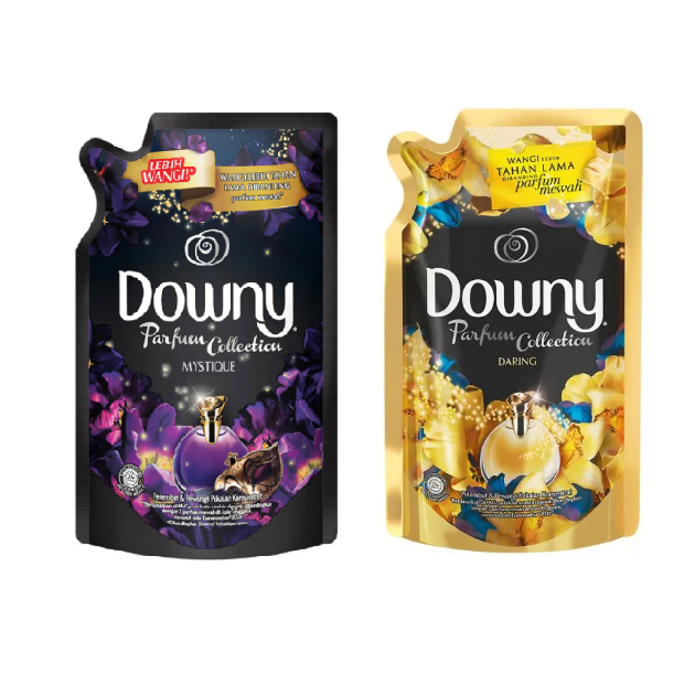 Jual Downy Pewangi Pouch Parfum Collection 650ml ( 2 Varian ) | Shopee ...