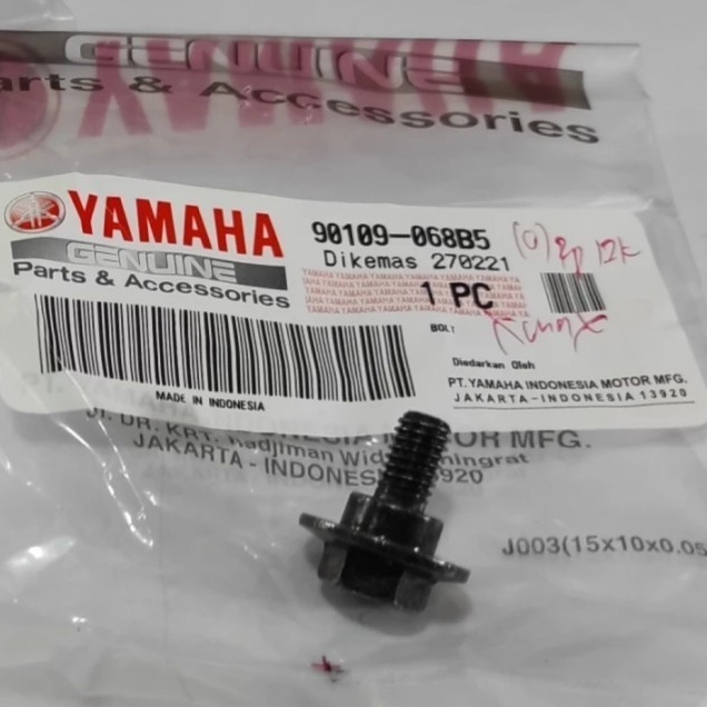 Jual Baut Cover Body Belakang Yamaha R15 VVA V3 90109-068B2 | Shopee ...