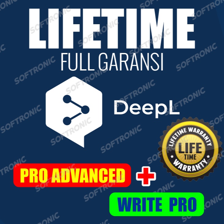 Jual KODE G37U DeepL Premium PRO ADVANCED WRITE PRO Lifetime Full Garansi | Shopee Indonesia