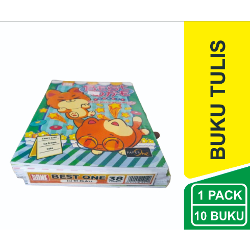 Jual (10 Pcs) Best One - Buku Tulis 38 Lembar | Shopee Indonesia