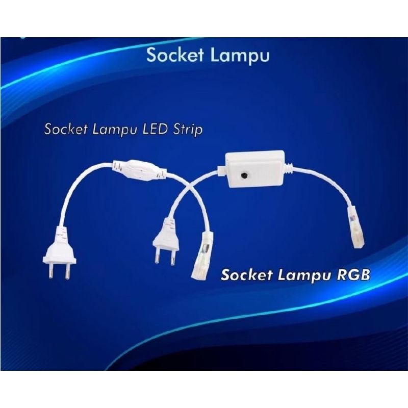Jual Socket Lampu Strip Soket Lampu LED Strip | Shopee Indonesia