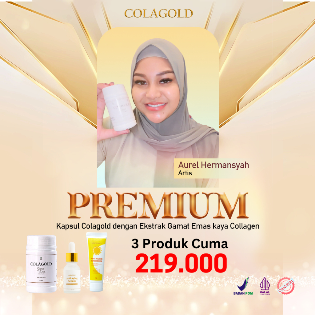 Jual Bundling Colagold Kolagen Gamat Emas Capsule Suplemen Kulit ...