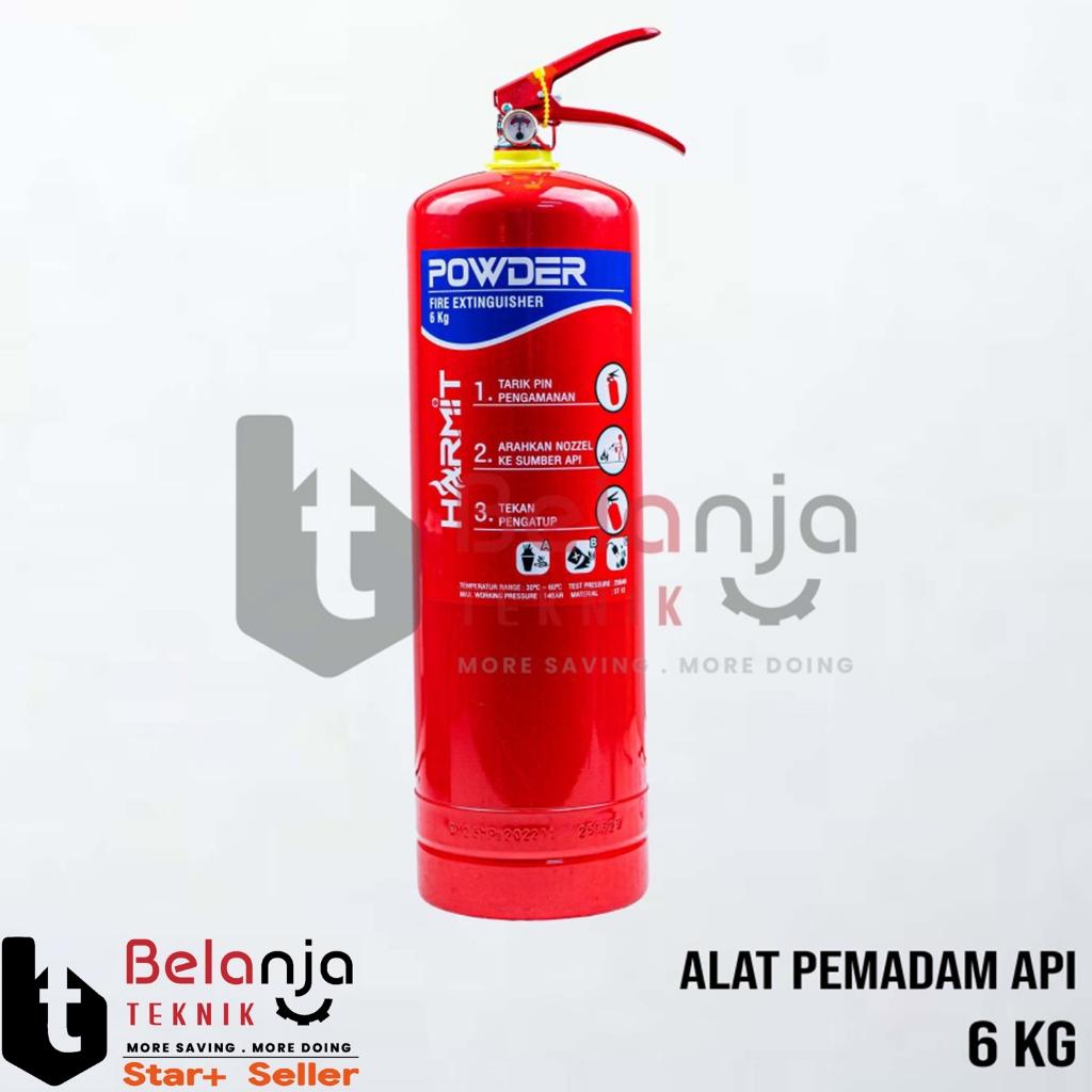 Jual Apar Alat Pemadam Kebakaran Api 6 KG Fire Extinguisher 6kg Racun ...