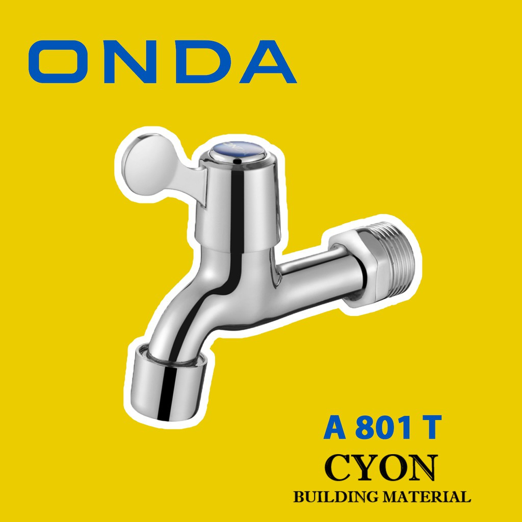 Jual ONDA Kran Air Tembok / Taman A 801 T 1/2" dan 3/4" Keran Air Tembok Taman kamar mandi ...