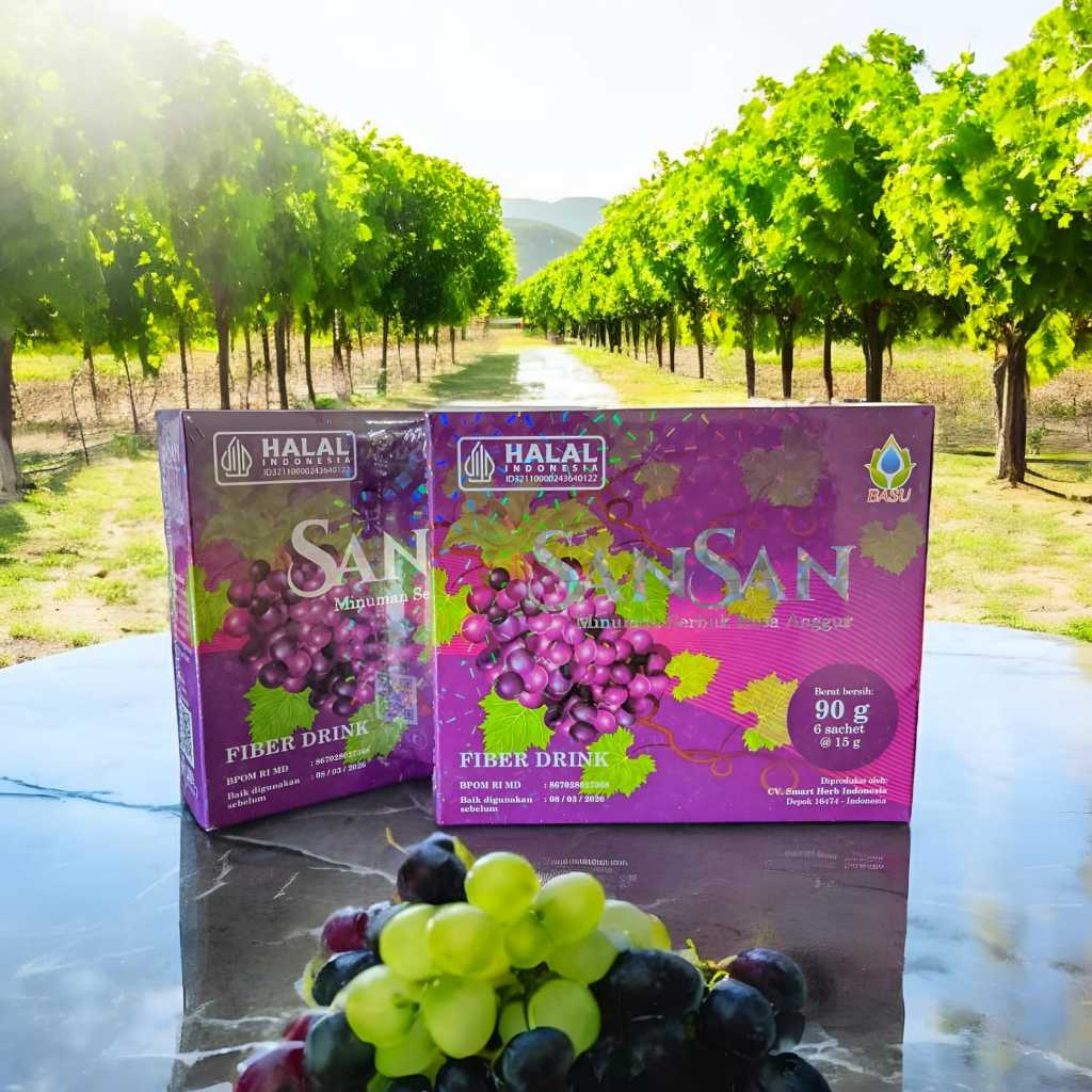 Jual SANSAN FIBER DRINK BASU 100% ORIGINAL | Shopee Indonesia