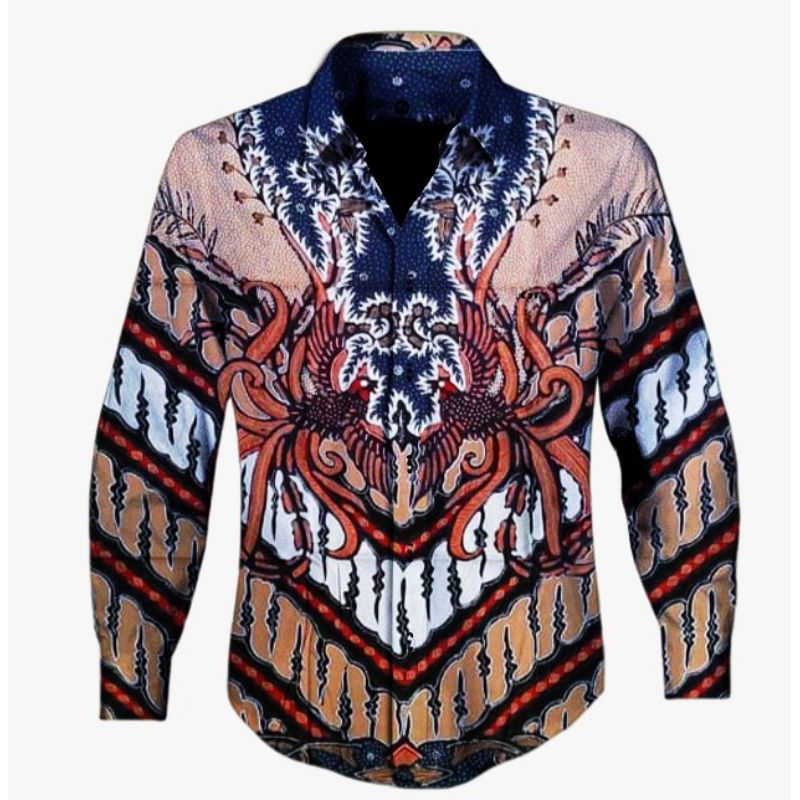 Jual Kain Batik Tulis Premium (Contoh Kemeja) | Shopee Indonesia