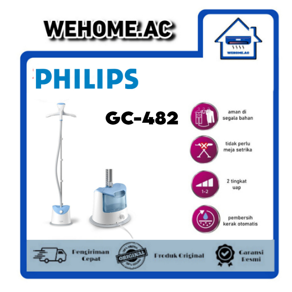 Jual Setrika Philips Garmen Streamer Philips GC-482 Stand Streamer ...