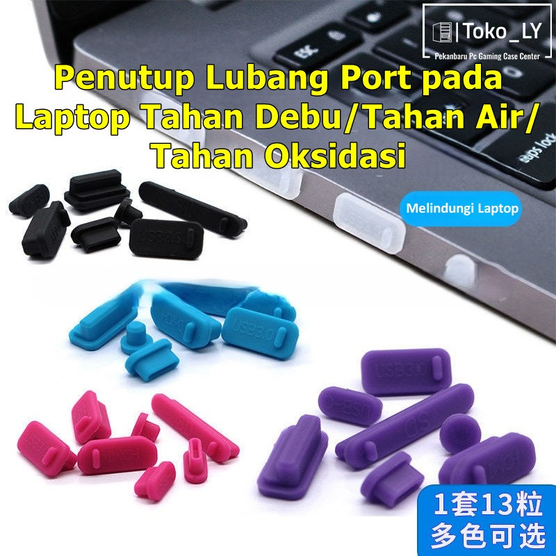 Jual Silikon Penutup Lubang Port Laptop Tahan Debu / Penutup Port USB ...