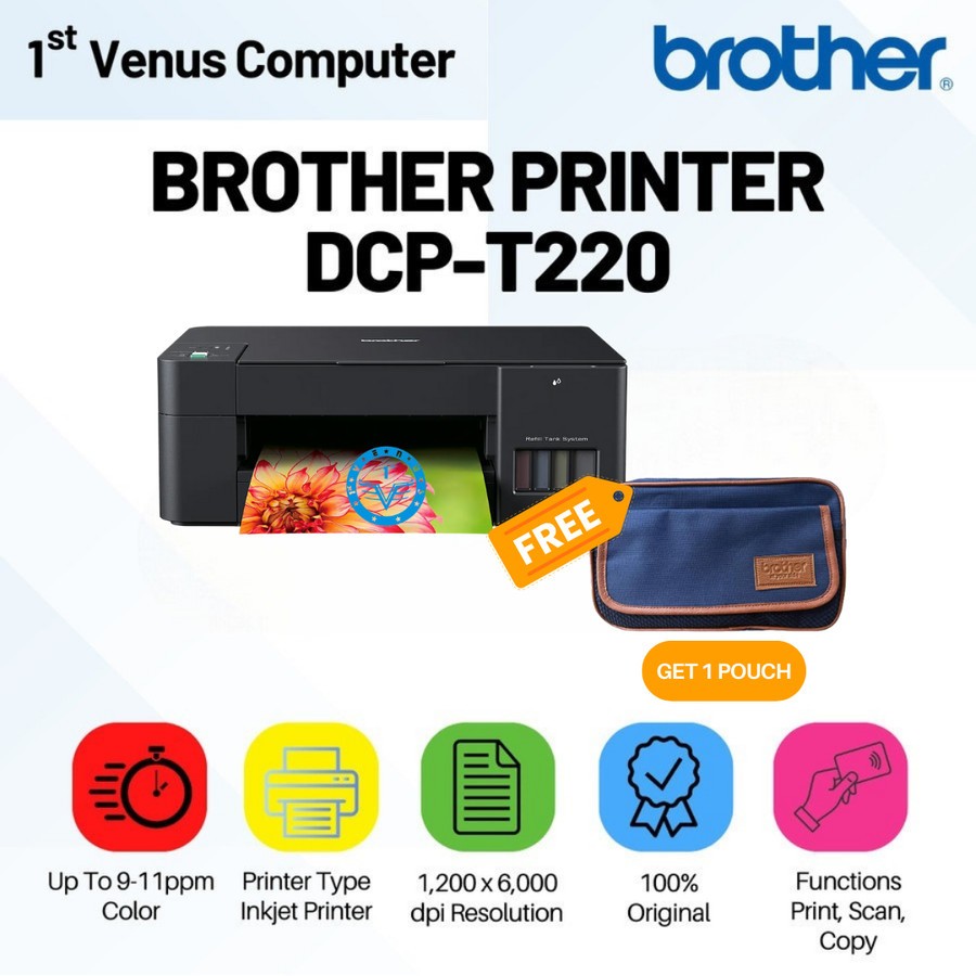 Jual PRINTER BROTHER DCP-T220 / BROTHER PRINTER DCP-T220 / PRI07-BRO ...