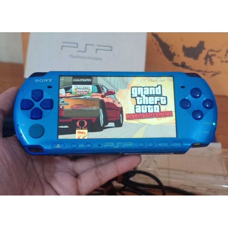 Jual Psp Slim 3000 Limited Edition Sky Blue Rare | Shopee Indonesia