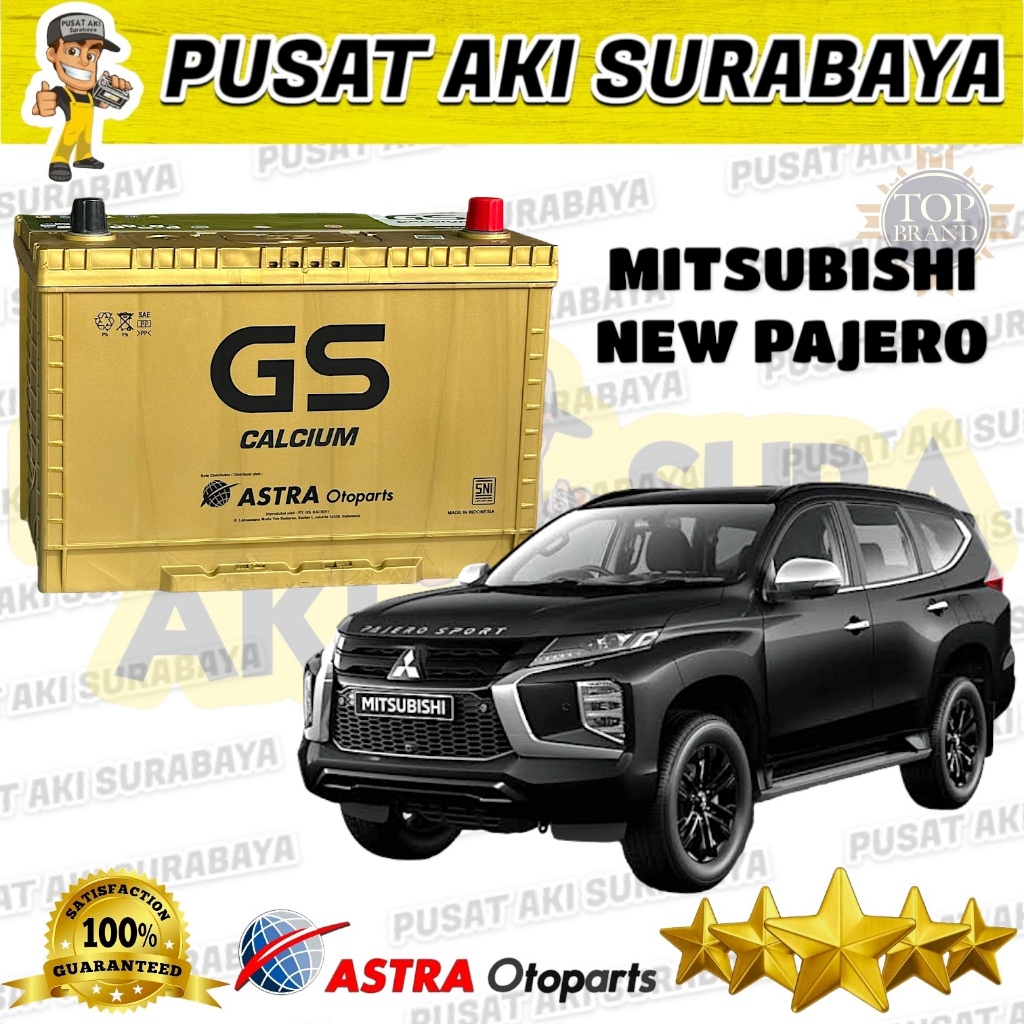 Jual ACCU MOBIL MITSUBISHI NEW PAJERO GS CALCIUM 105D31L AKI SIAP PAKAI ...