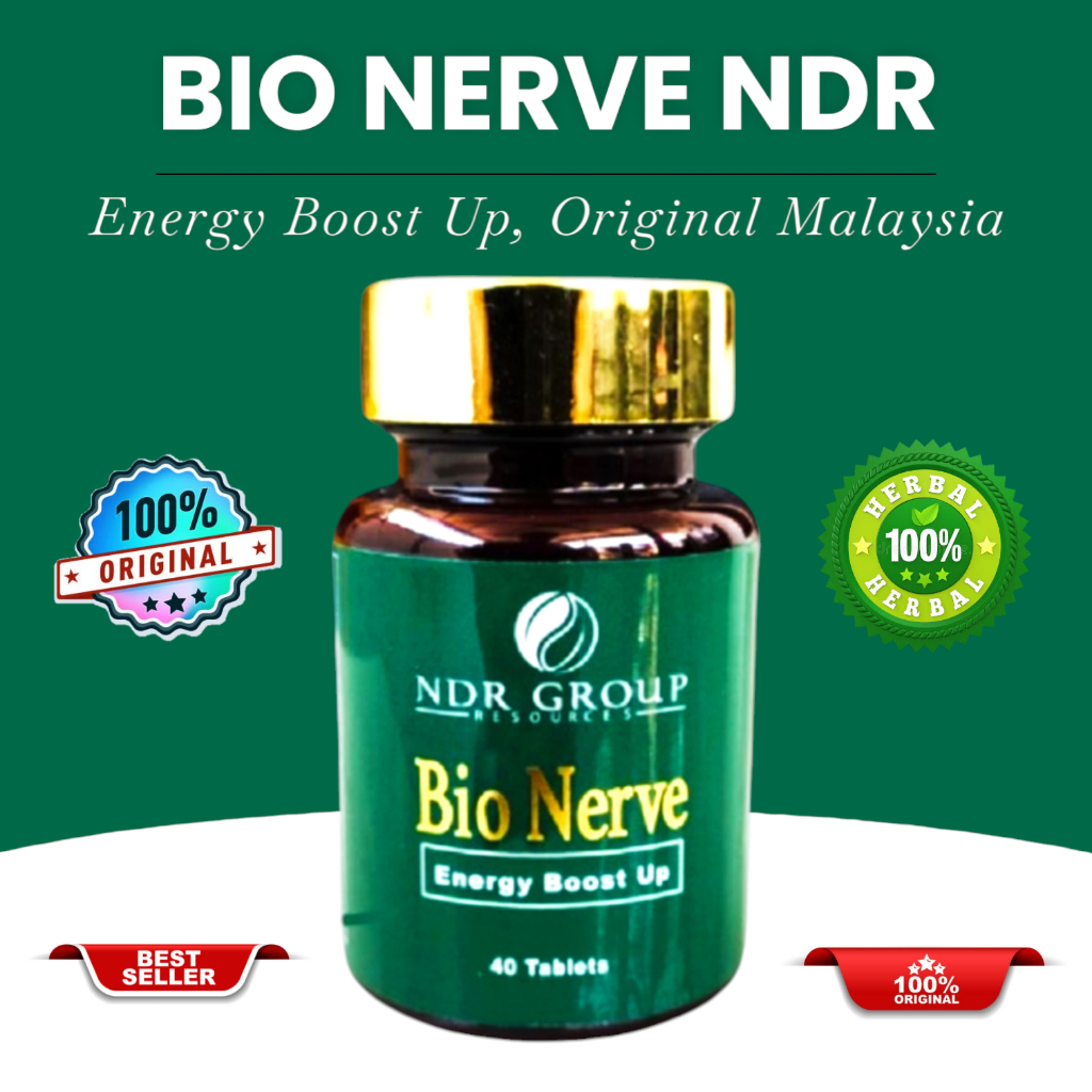 Jual BIO NERVE NDR GROUP SOLUSI UNTUK TULANG SENDI 1 BOTOL 40 PIL ...
