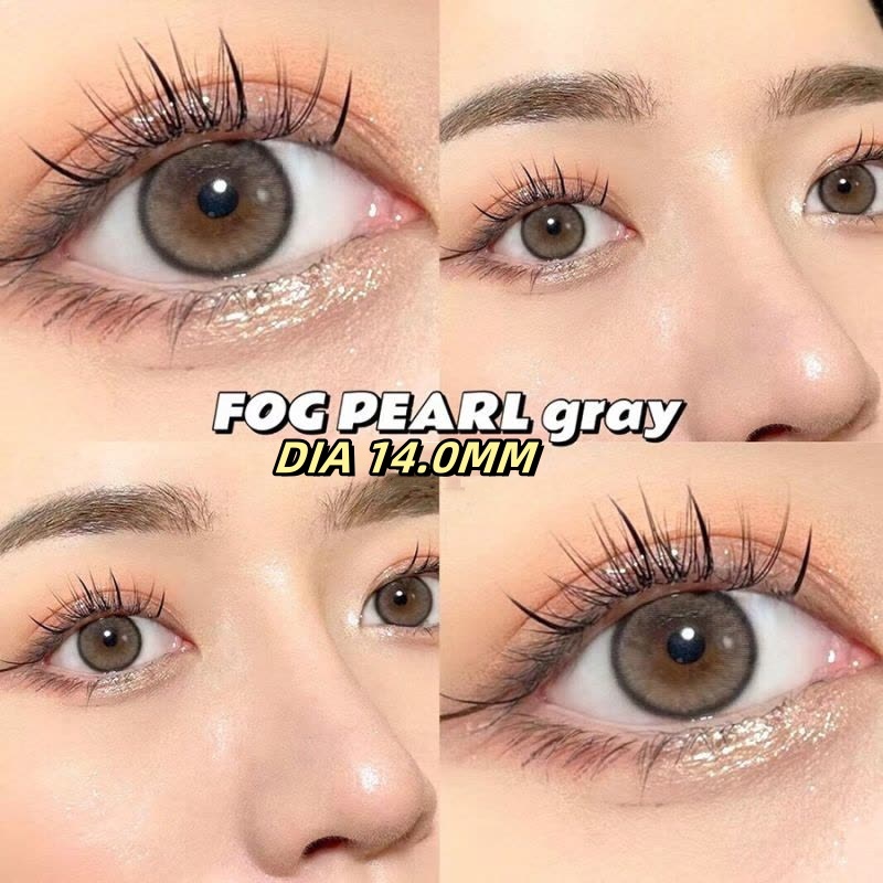 Jual (IN SPOT)Mysticeyes Softlens Lensa Kontak Berwarna Fog Pearl Gray ...