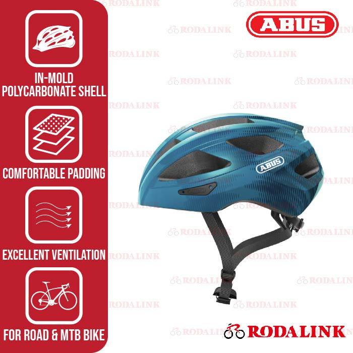Jual Abus Helm Sepeda Macator Full Protection | Shopee Indonesia