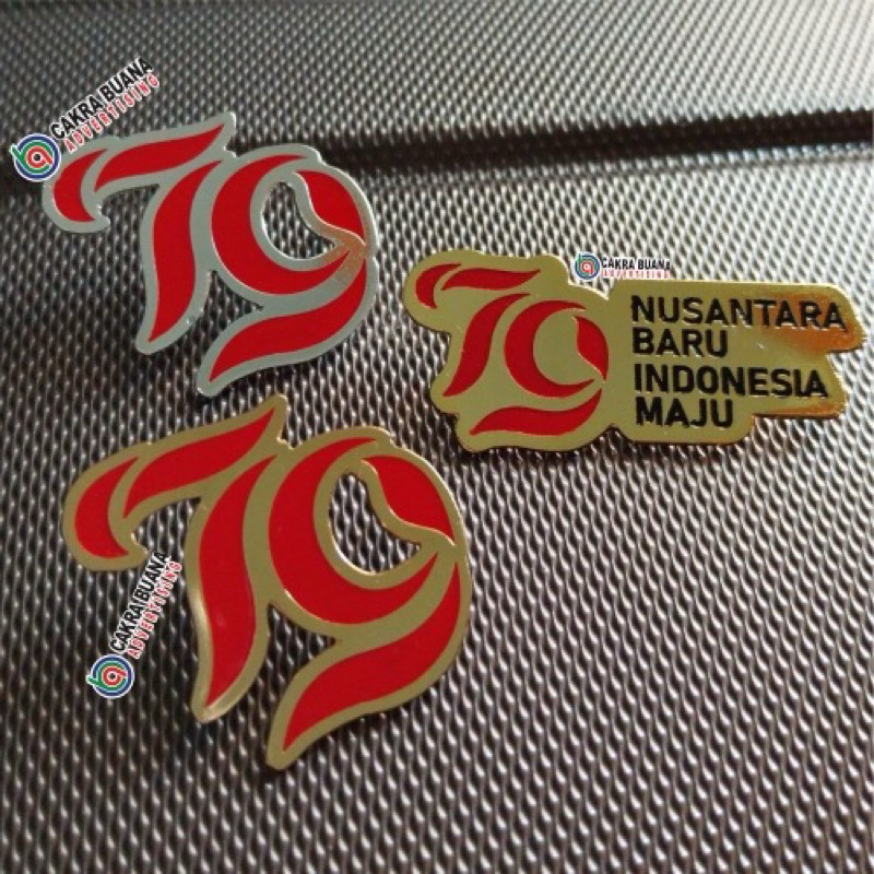Jual PIN HUT RI_LOGO HUT RI 80_PIN HUT RI 80_PIN 17 AGUSTUS_PIN ULANG ...